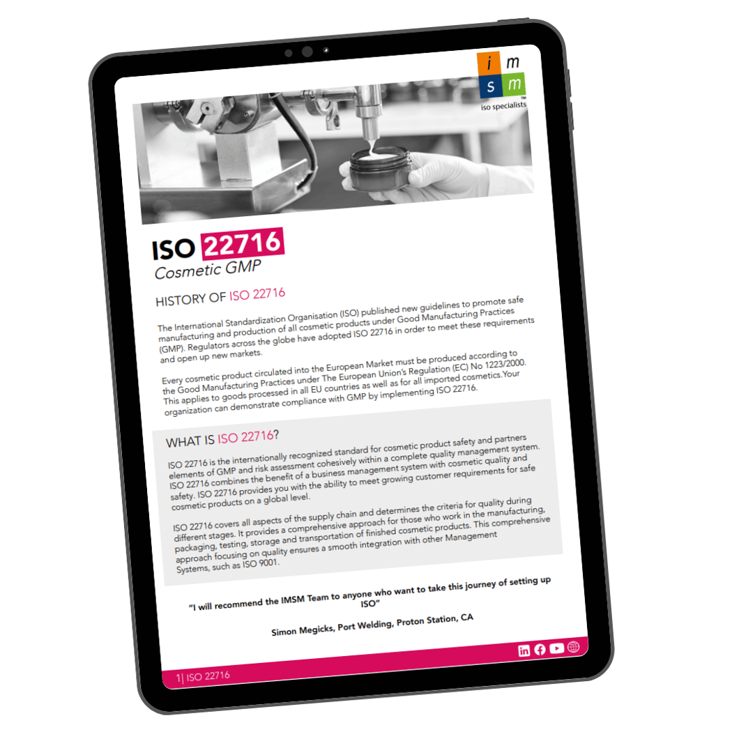 ISO 22716 Guide Download